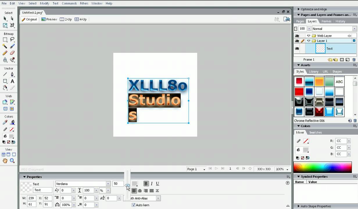 How To Use Adobe Fireworks - YouTube