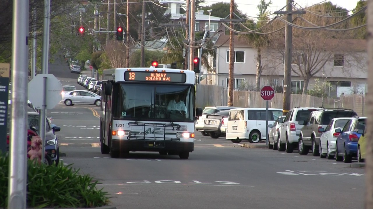AC Transit - Gillig Advantage Route 18 #1321 - YouTube
