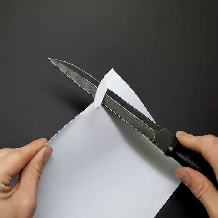 Нож для забоя скота с клинком 21 см. Эх, упор, бы. Н76 Бурят - YouTube