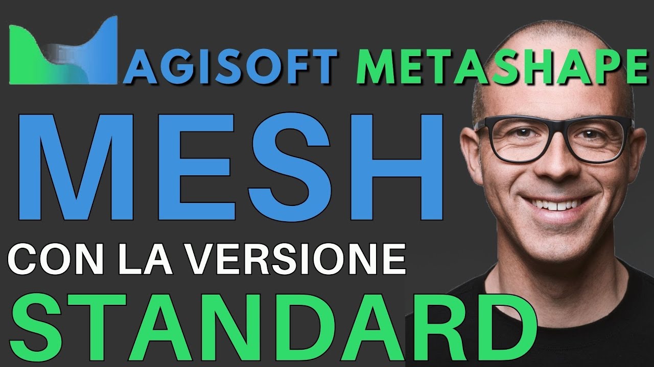Agisoft METASHAPE Standard - Sistema la MESH (in Cloud Compare) - YouTube
