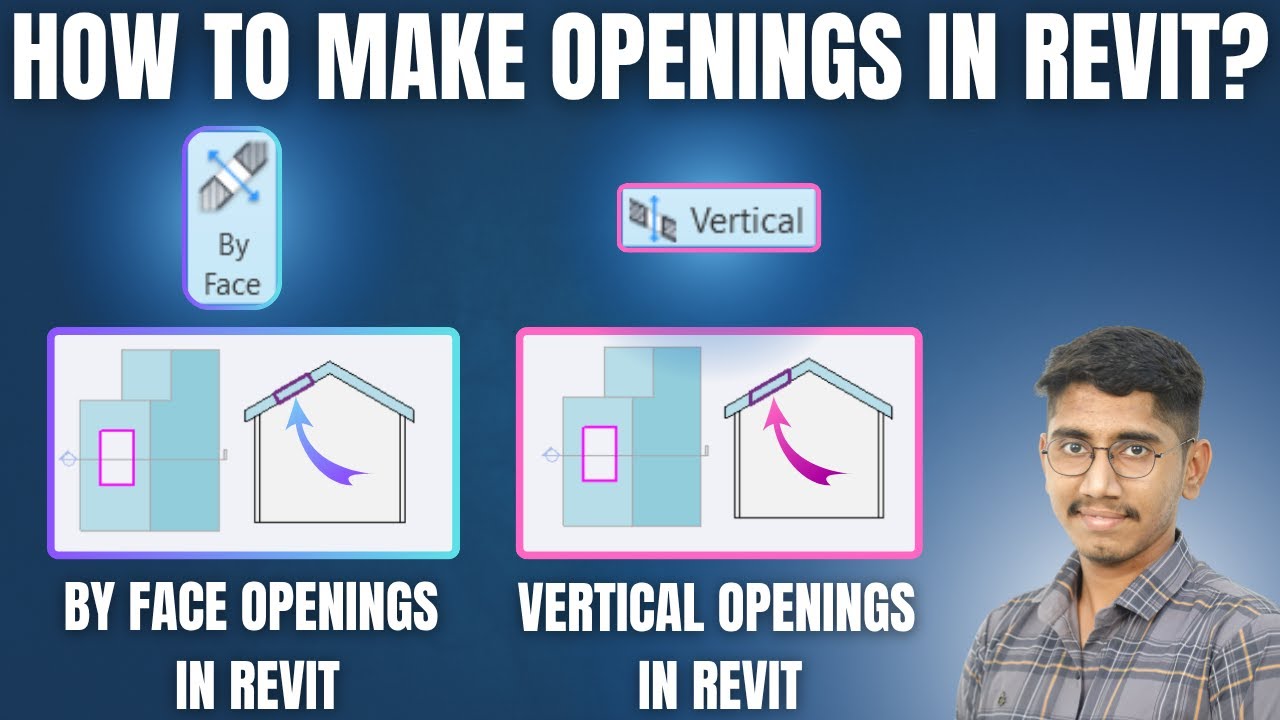 How to make openings in Revit? - YouTube