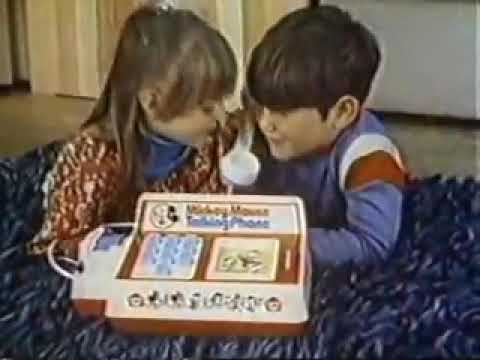 Mickey Mouse Talking Phone from Hasbro (1970s) - YouTube