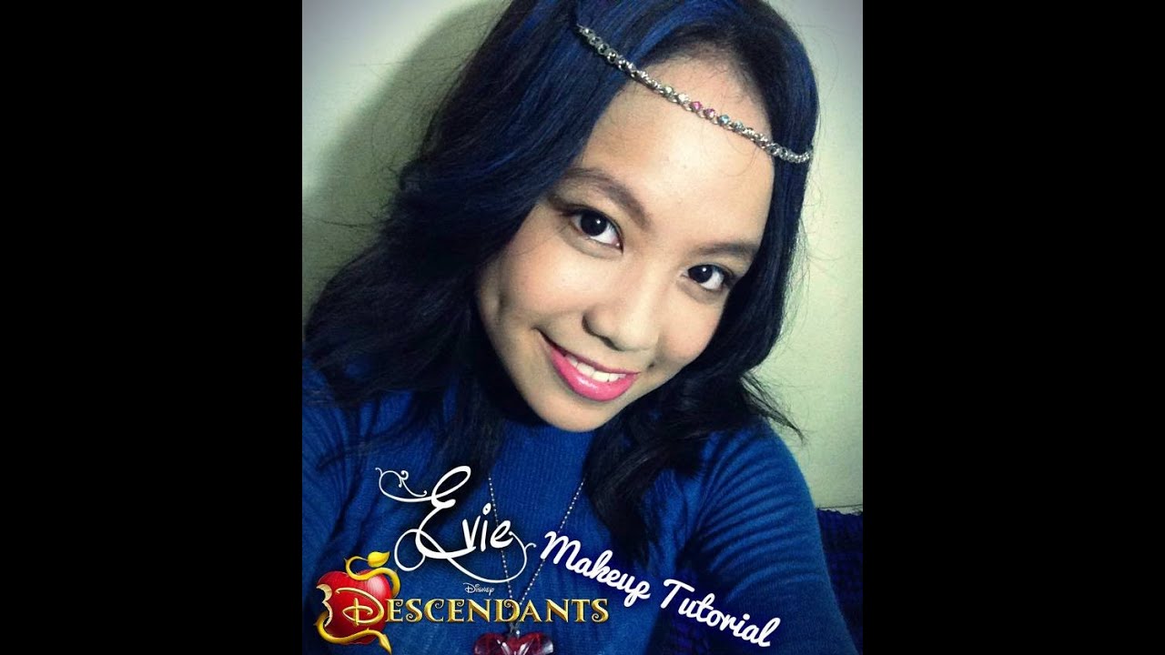 Evie (Descendants) Makeup tutorial | TMJ - YouTube