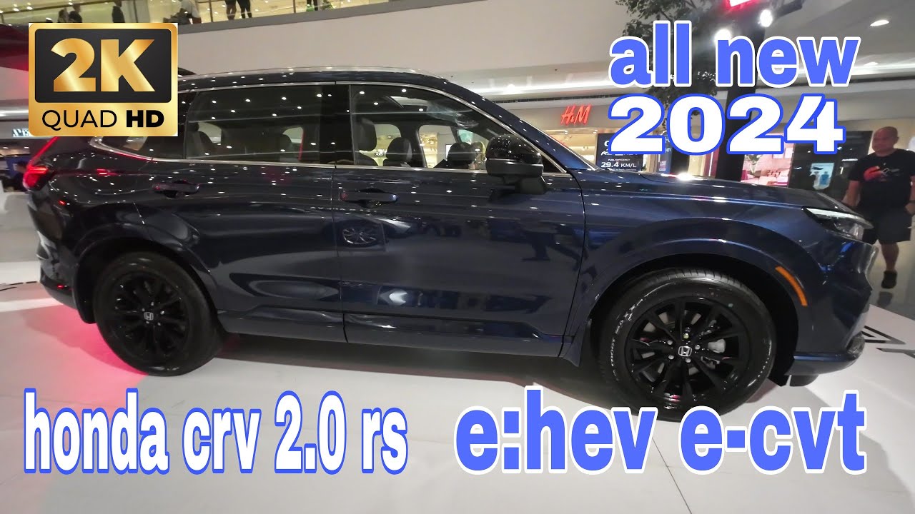 honda crv 2.0 rs ecvt e-hev 2024 specs| price| walkaround philippines - YouTube