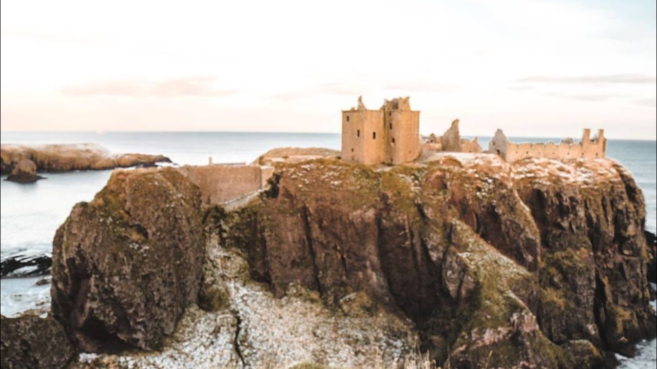 Scotland DANGEROUS Old Crumbling Castle FOUND HIDDEN Theme Park - YouTube
