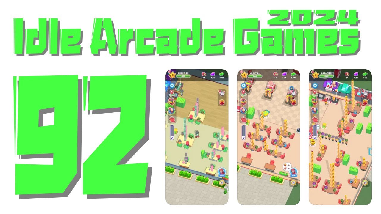 NEW Idle-Arcade Game Ideas 92 | 2024 - YouTube