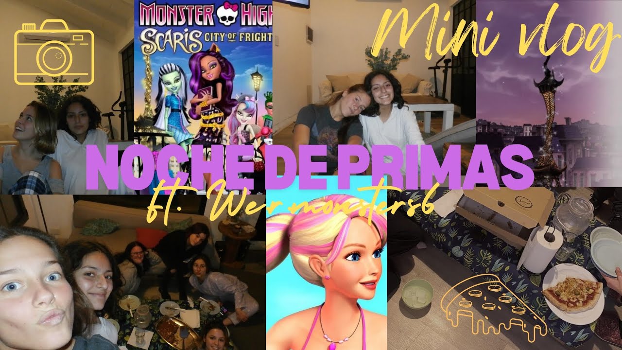 mini vlog: noche de primas - YouTube