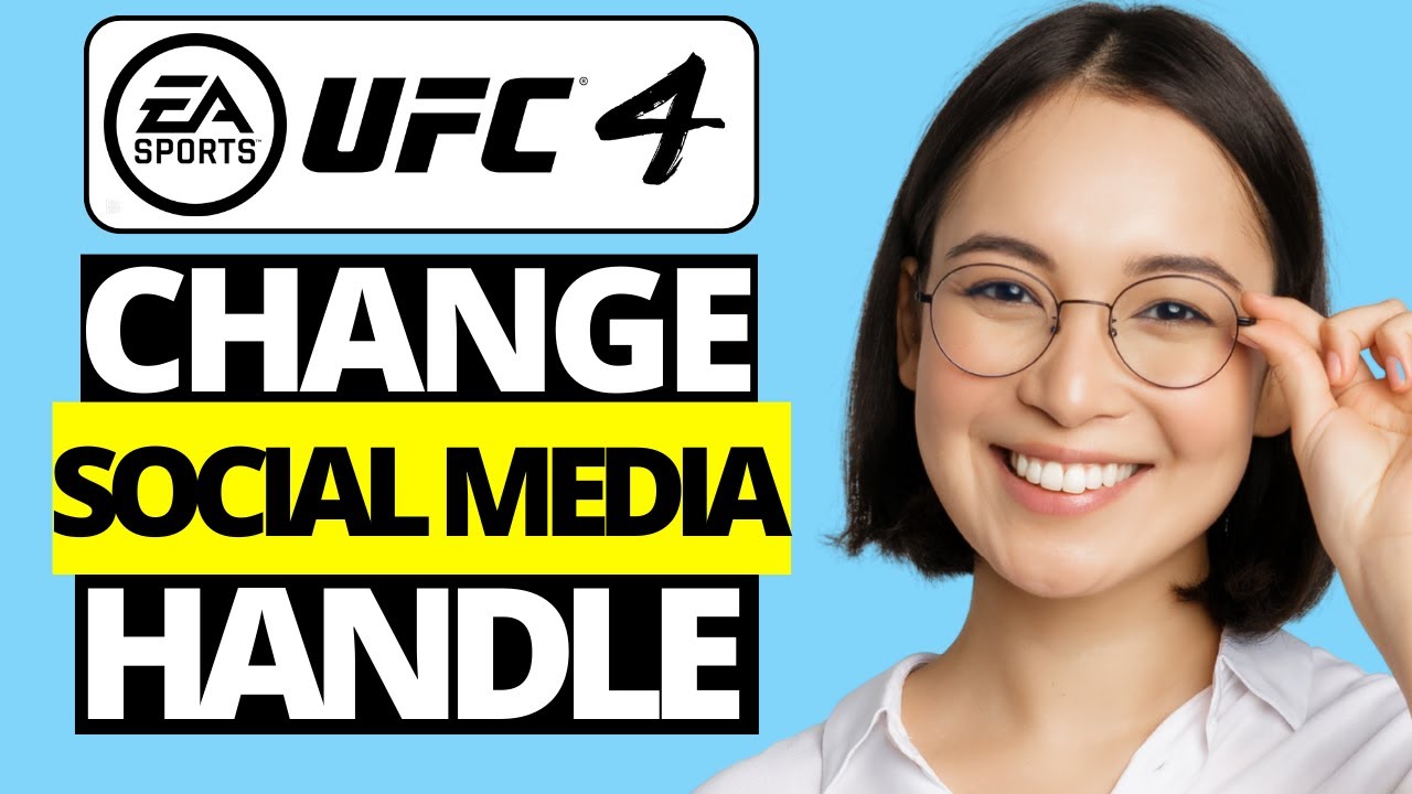 How To Change Social Media Handle in UFC 4 - YouTube