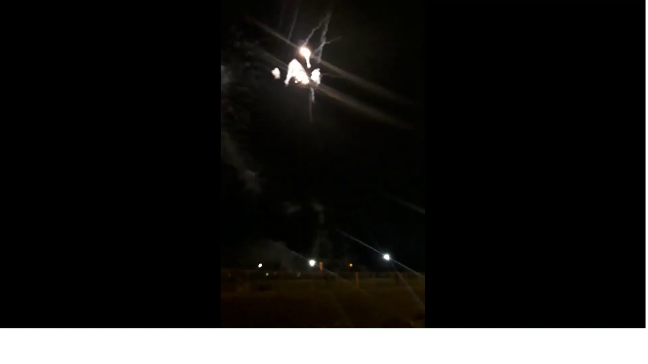 Angel and Jesus in fireworks - YouTube