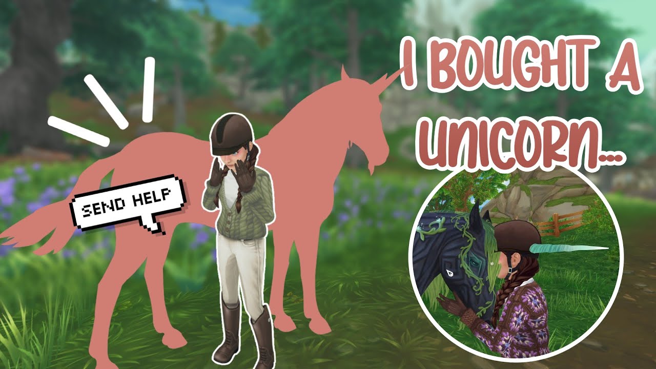 Buying A Unicorn... || Star Stable Online - YouTube