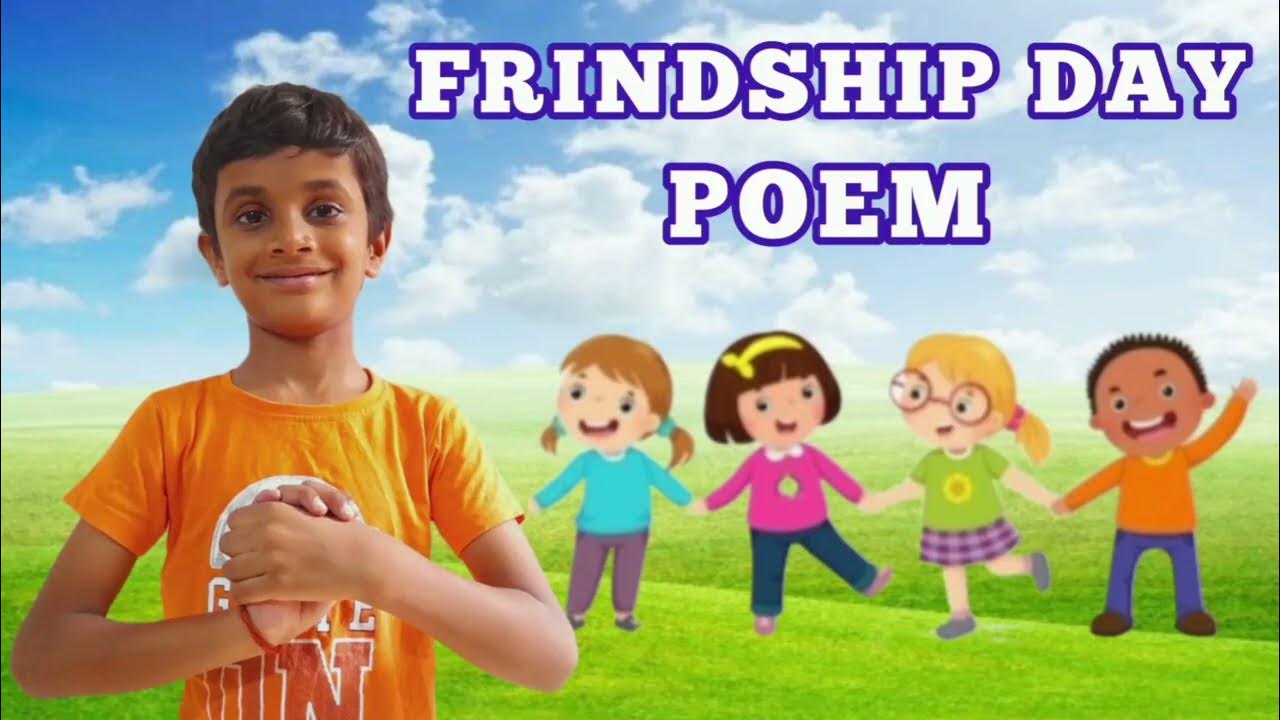 Friendship Day Poem In English | International Friendship Poem | Song ...