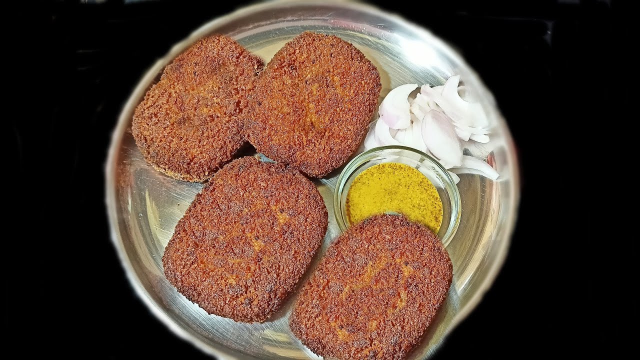 Fish Fry Recipe | Kolkata Style Bhetki Fish Cutlet Recipe - YouTube