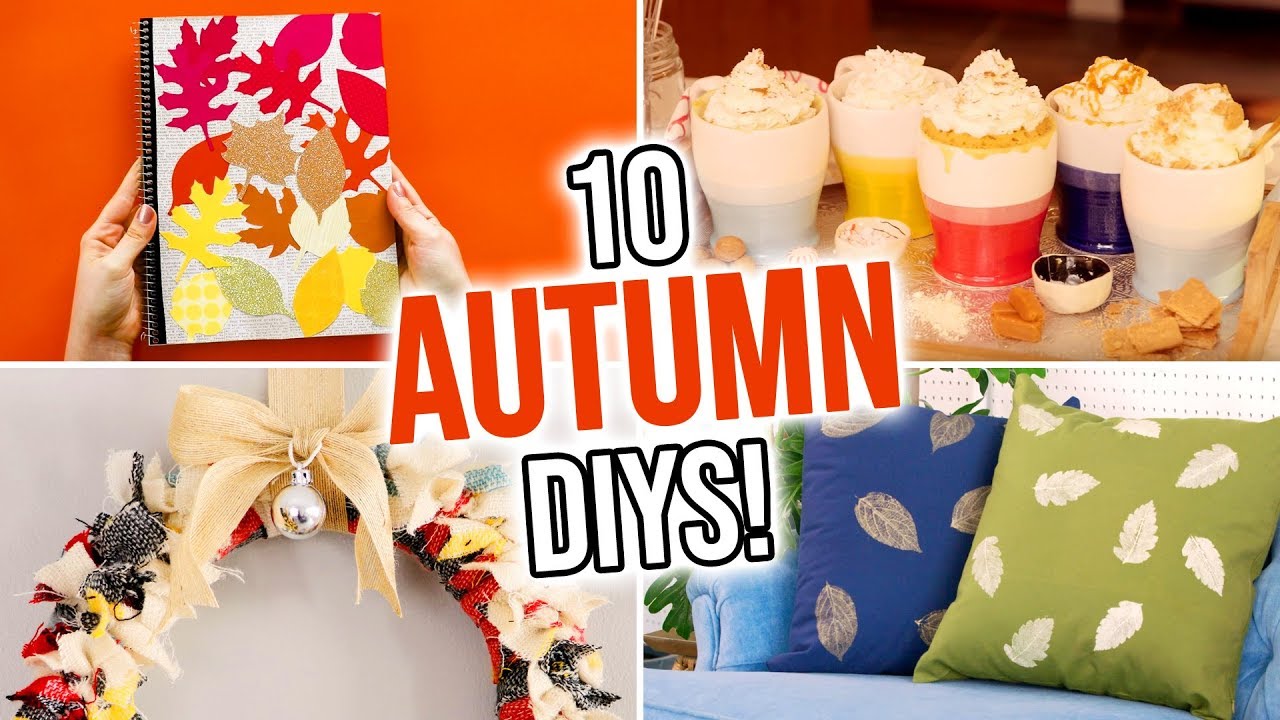 10 Fall DIYs For Your Home! - HGTV Handmade - YouTube