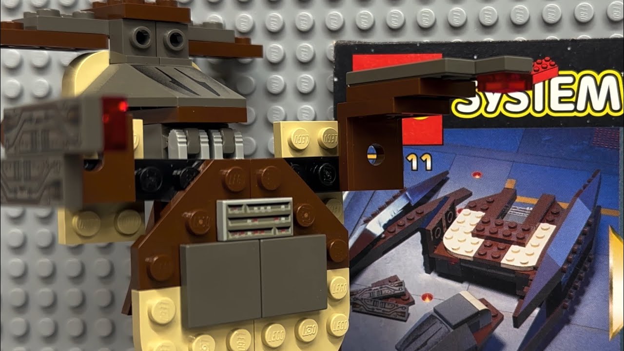 7111 DROID FIGHTER ALTERNATIVE BUILD! 1999 LEGO STAR WARS BUILD AND ...