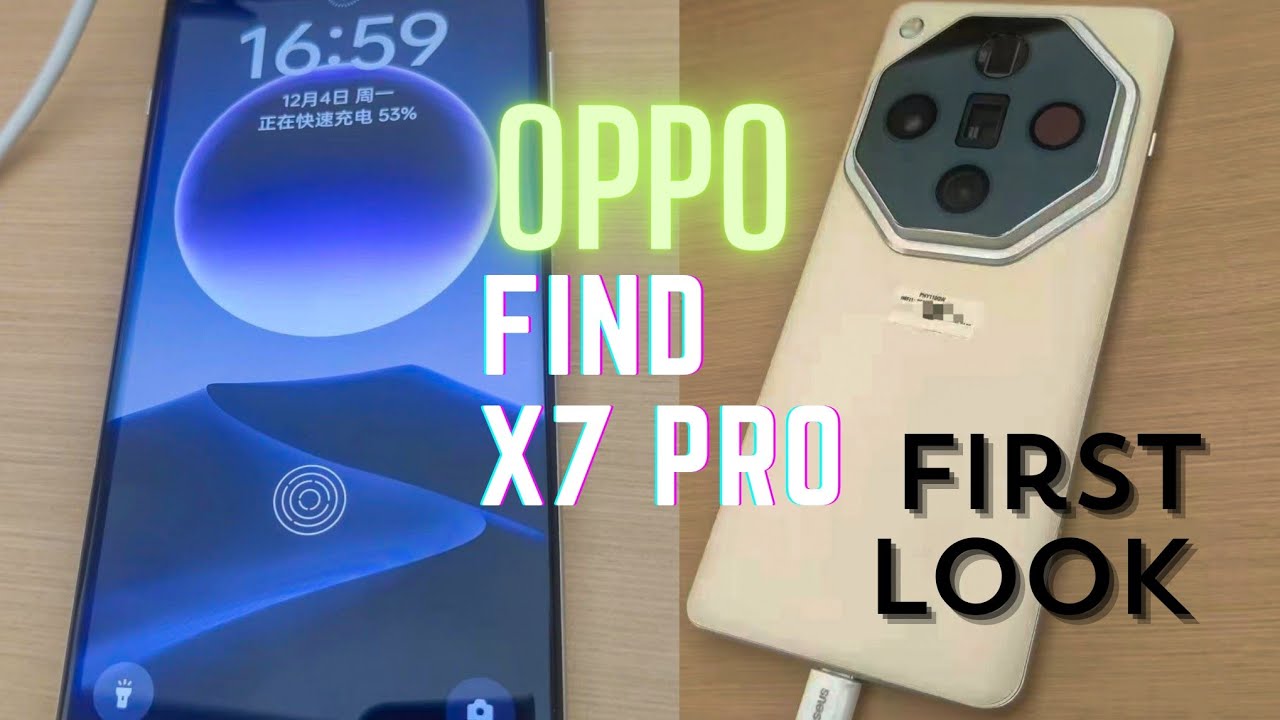 OPPO Find X7 Pro 5G LIVE - HANDS ON Official IMAGES LEAKED - YouTube