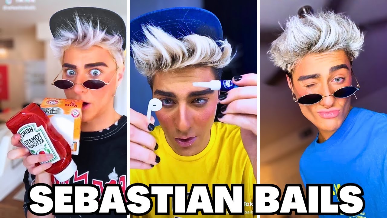 SEBASTIAN BAILS FUNNY TIKTOK SKITS | TRY NOT TO LAUGH WATCHING BEST ...