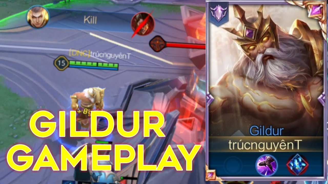 Gildur Support Gameplay - Arena Of Valor Vietnamese #11 - YouTube