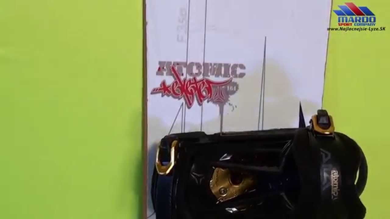 snowboard ATOMIC EXETER WHITE ,woodcore, sidewall 164cm + atomic AIA ...