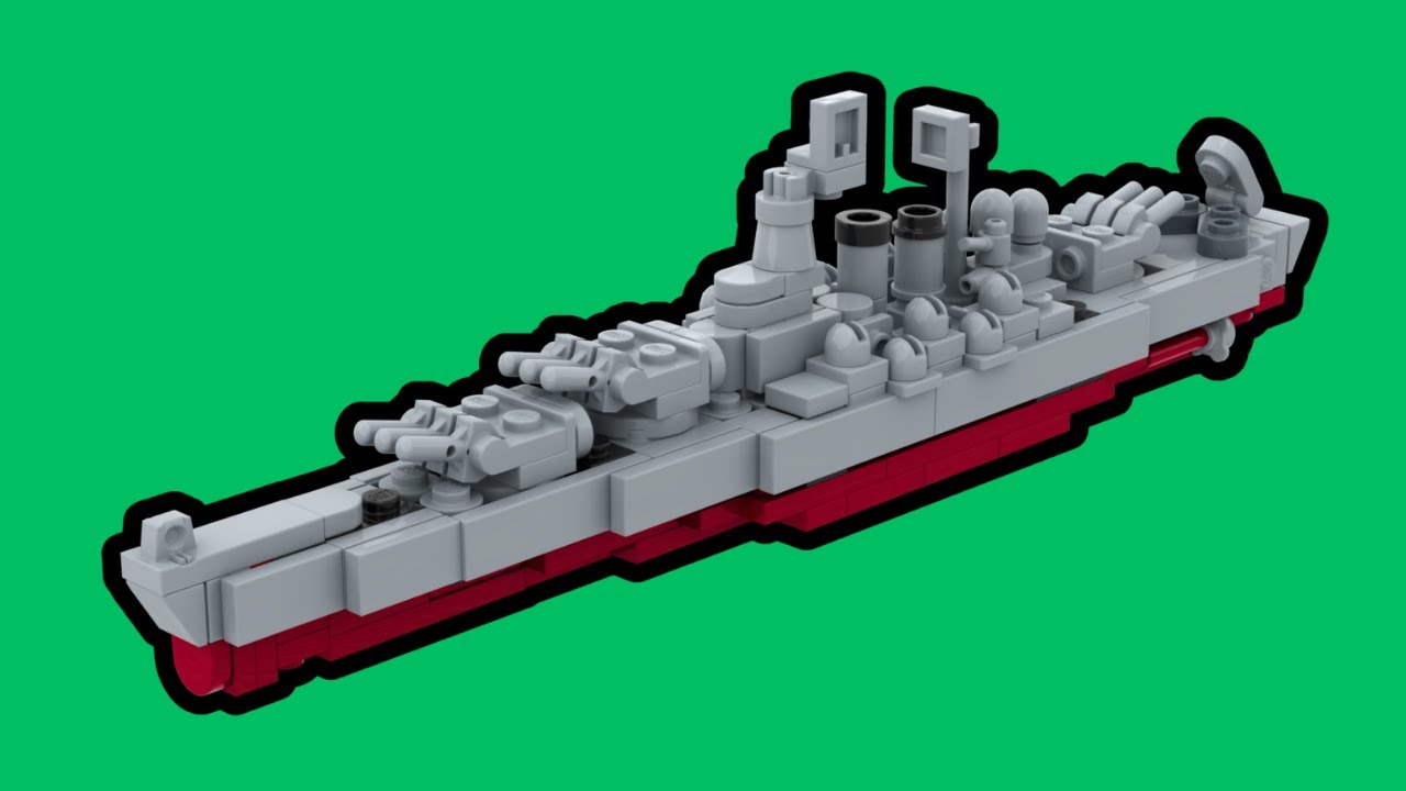 Lego Uss North Carolina