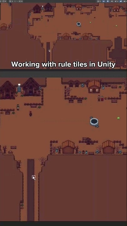 Working with Unity rule tiles is nothing less than relaxing with a quality cozy game. #indiedev ...