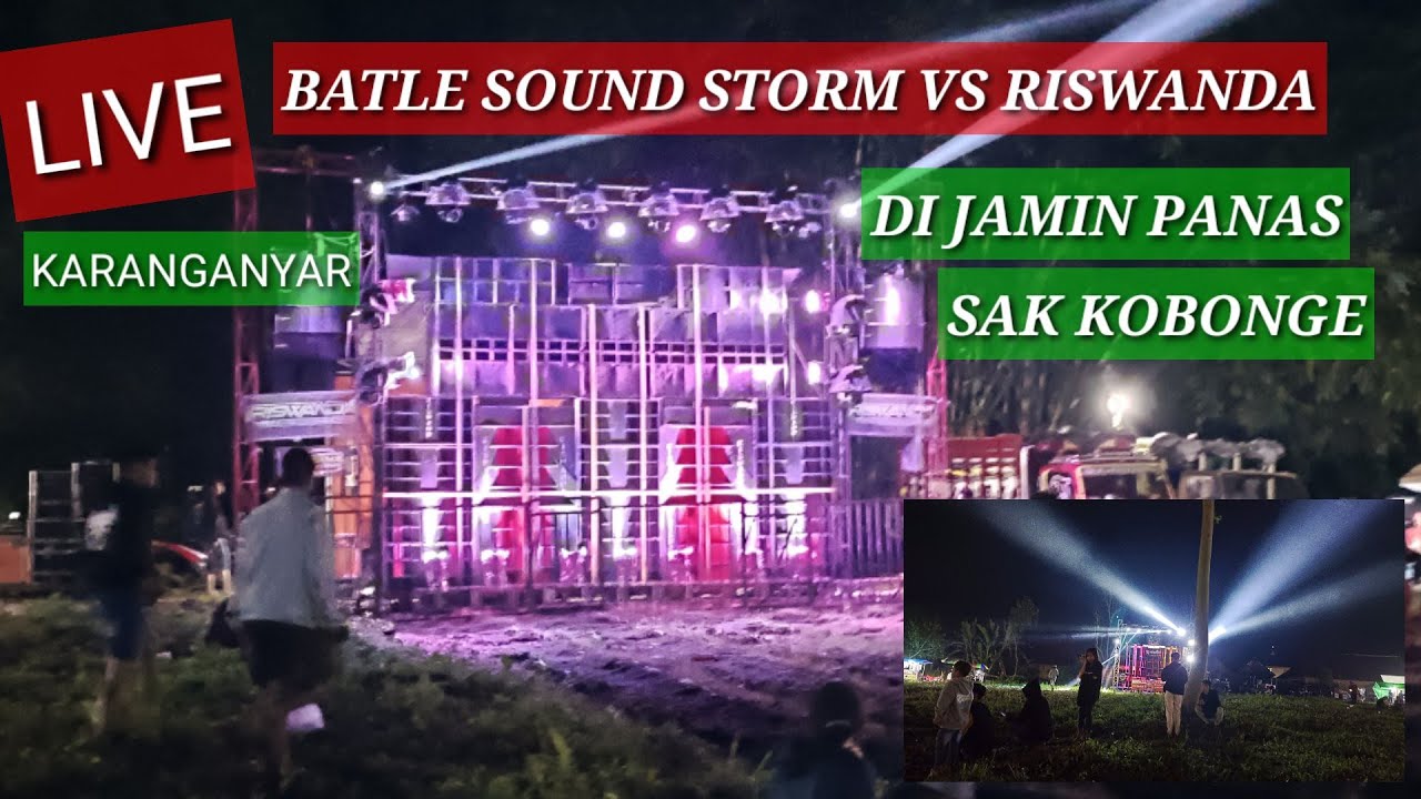 Riswanda Vs Strom Audio Siap Battle Panas Live Wajak - YouTube