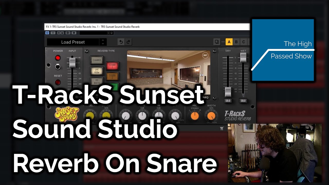 T-RackS 5 Sunset Sound Studio Reverb On Snare Drum by IK Multimedia ...