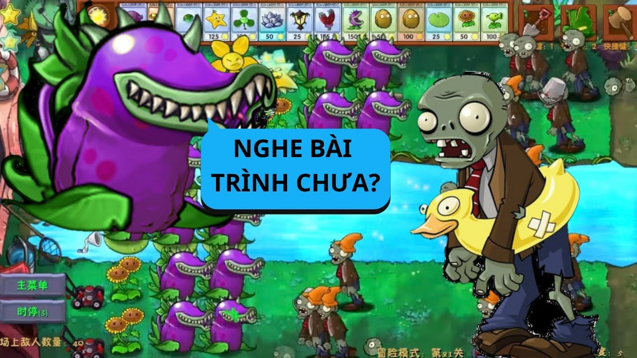 HÔM NAY TÔI RỦ ANH LONG ĐI BƠI | PVZ FUSION 2.6.1 - YouTube