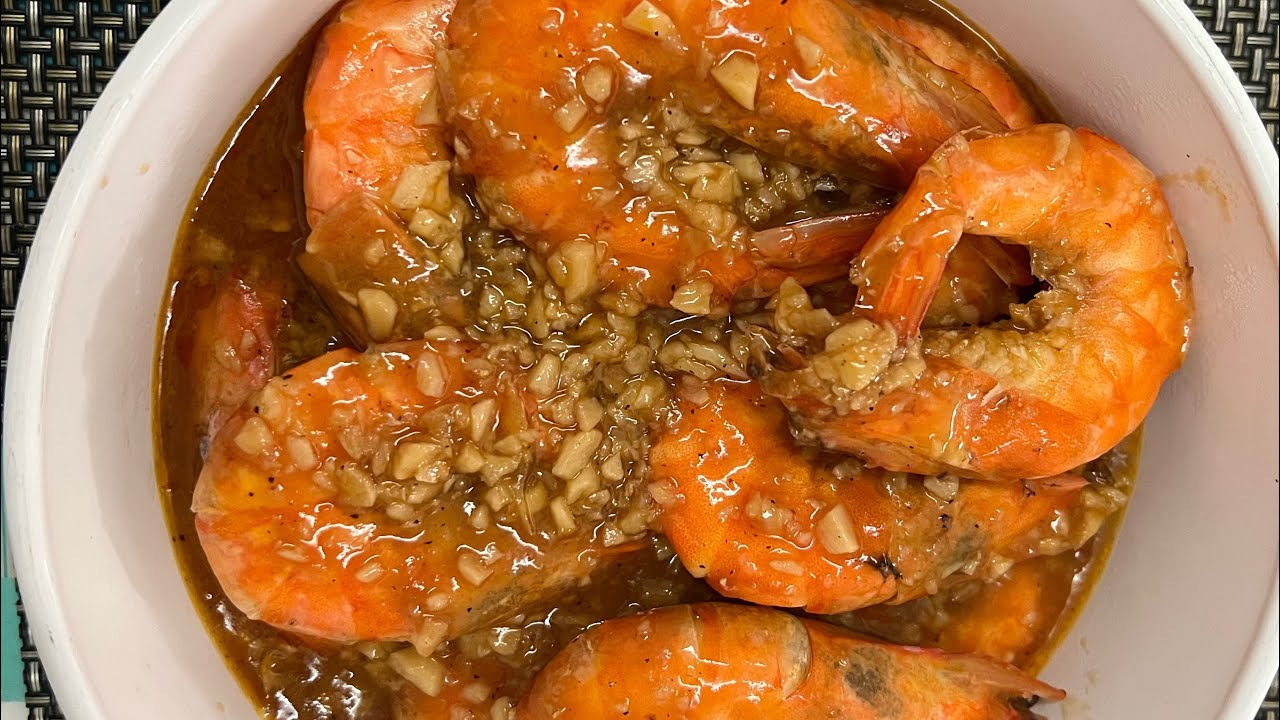 GARLIC BUTTERED SHRIMP NO SPRITE / NO SODA 🍤 [VLOG #10] - YouTube