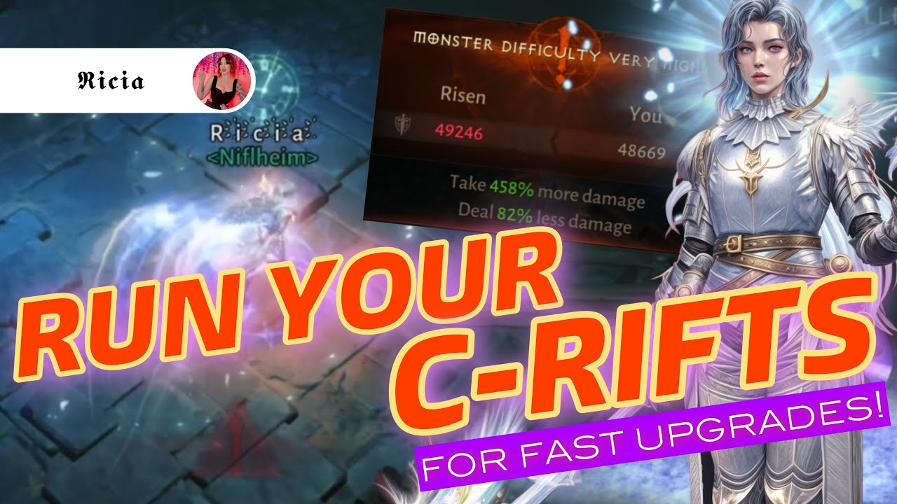 RUN YOUR CHALLENGE RIFTS! Easy Upgrades since maintenance! Diablo ...