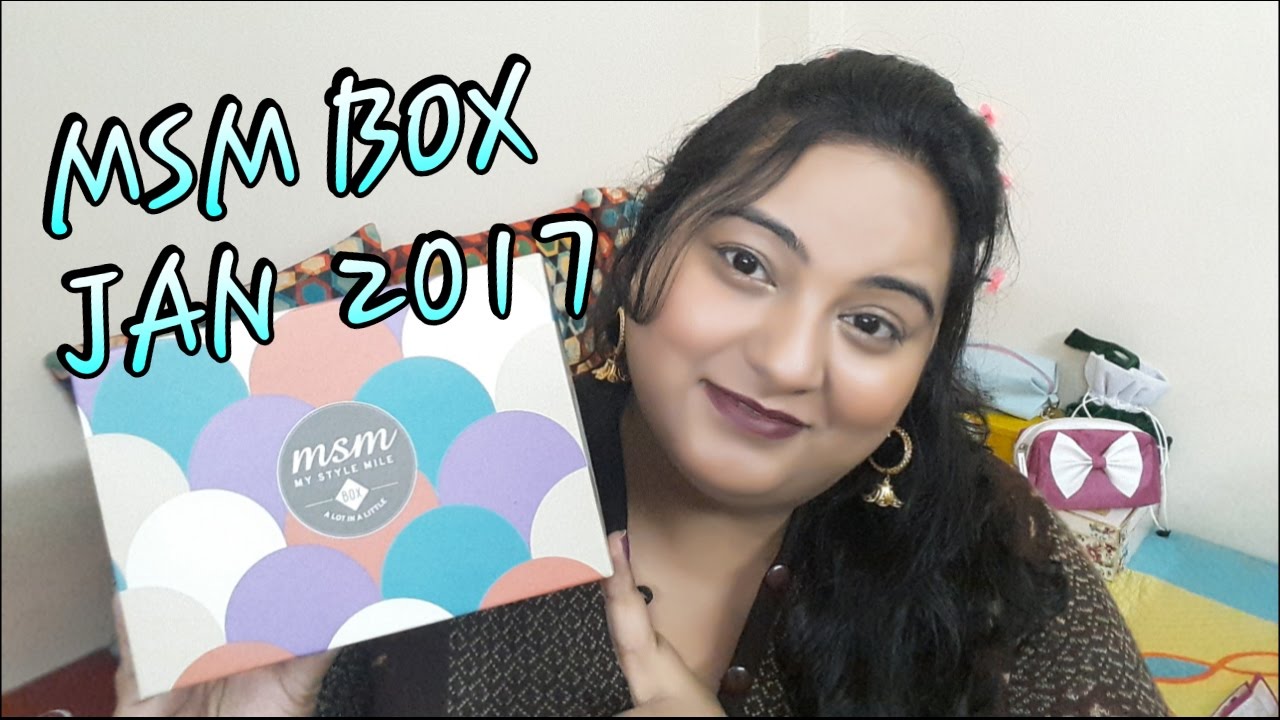 Msm Box January 2017 || # Detox Box || Unboxing & Review || Fashion Ivy ...