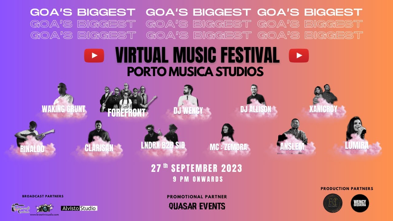 PORTO MUSICA STUDIOS | LIVE ROOM SESSIONS | VIRTUAL MUSIC FESTIVAL 2023 ...