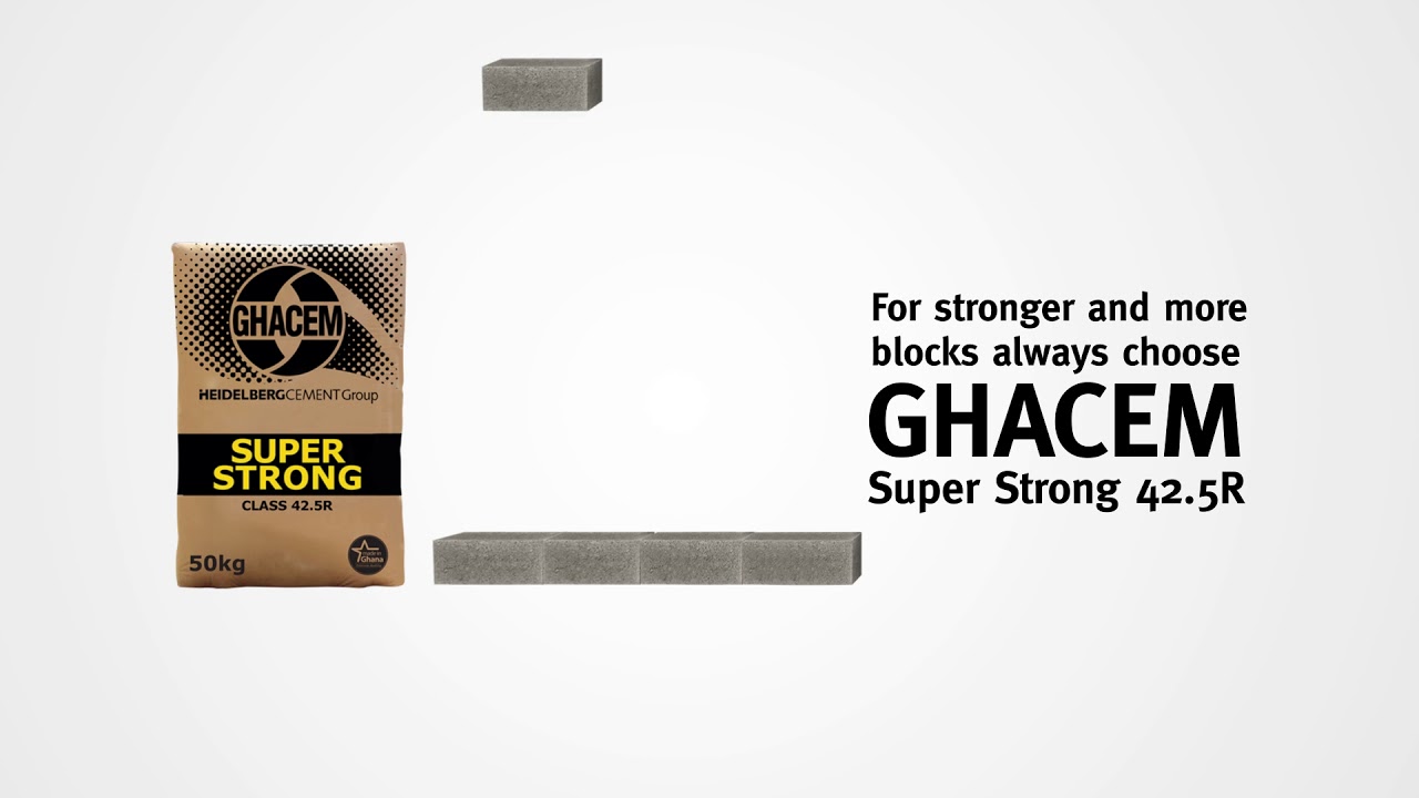 Ghacem Super strong 42.5R - YouTube