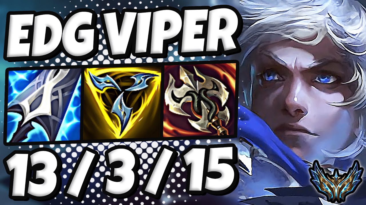 Ezreal vs Varus ADC [ EDG Viper ] Patch 12.18 Korea Challenger - YouTube