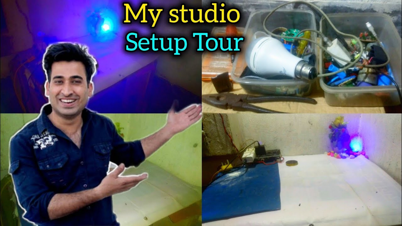 Garibe ka YouTube Studio 😭🖤 | SDP Experiment | Studio making from hard working #vlogs - YouTube