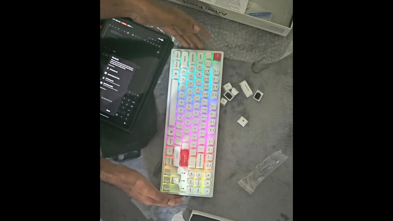 Arion Frost X Keychron K8 Pro Unboxing & First Impressions | Mechanical ...