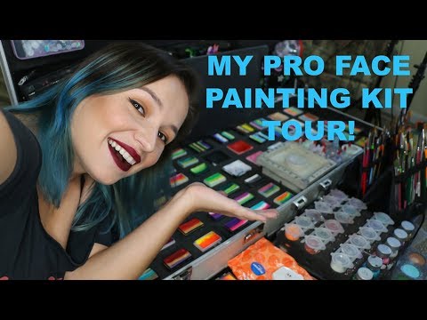 My Professional Face and Body Painting Kit, Favorites, and Career ...
