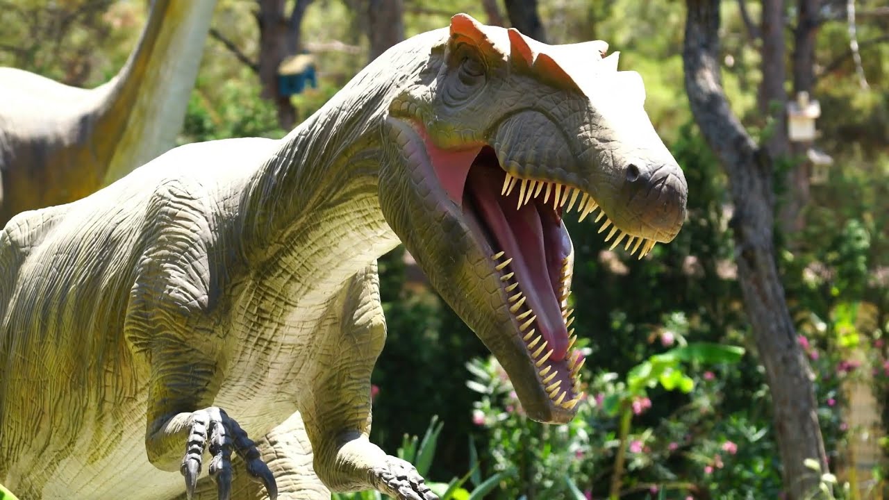 EVIL DINOSAURS CAME AND ATTACK THE GOOD ONES,LIKE DAMIK IS SHOCKED ...