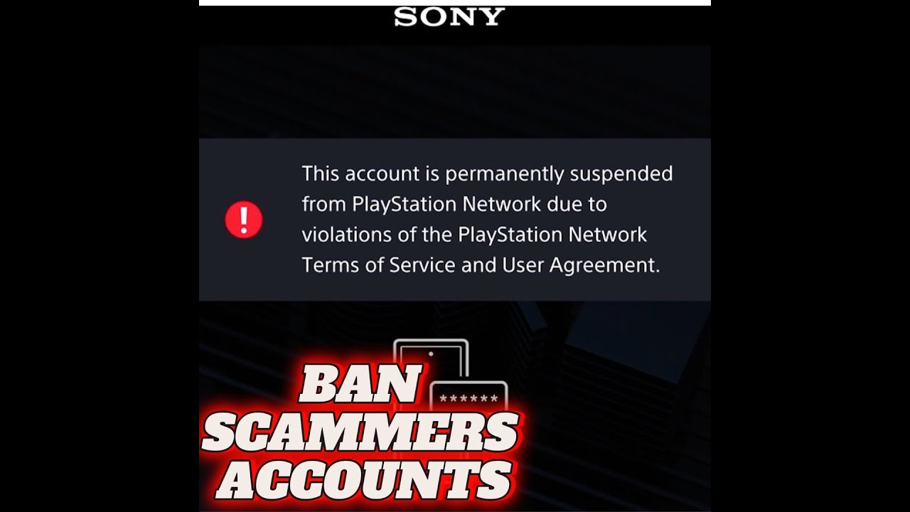 NEVER GET SCAMMED AGAIN! HOW TO BAN ANY PSN ACCOUNT (2024) - YouTube