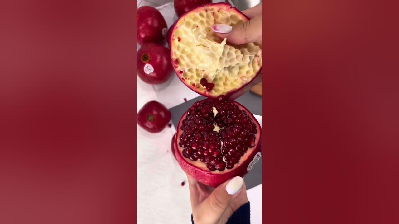Quick And Easy Way To Peel Pomegranate Easiest Method To De Seed