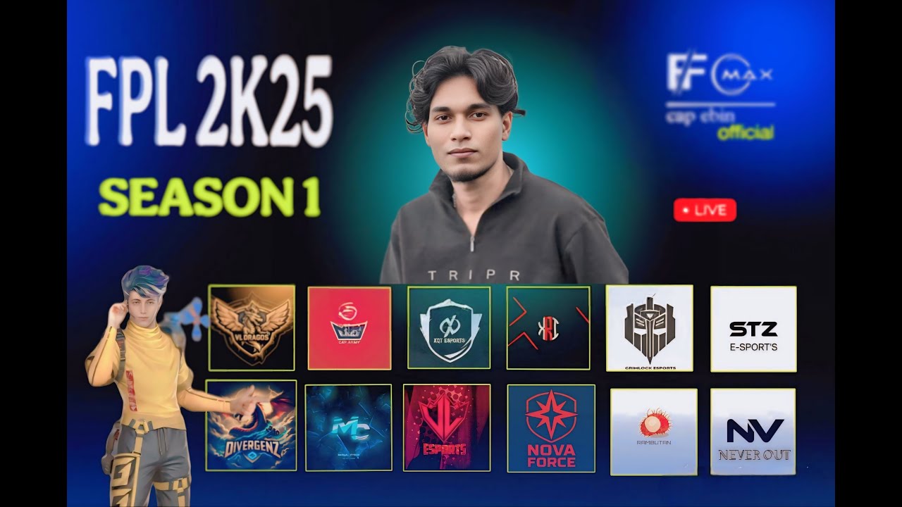 FREE FIRE // CAP EBIN LIVE🤍// FPL - YouTube