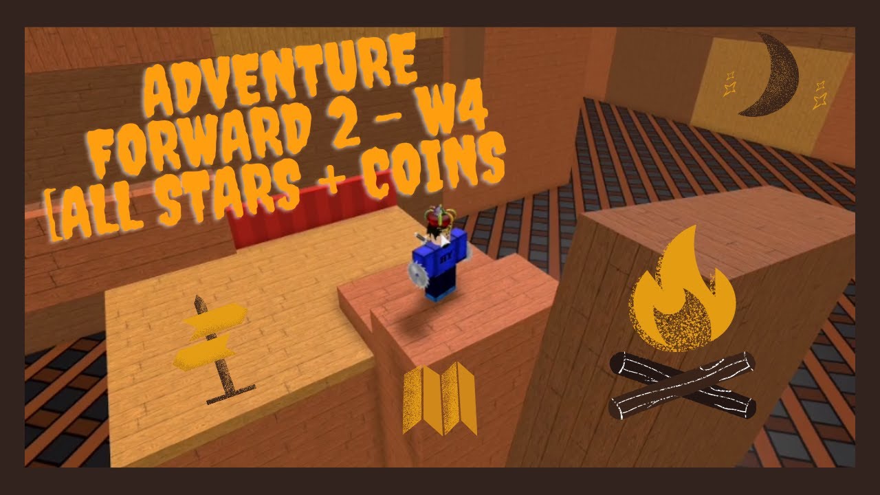 Adventure Forward 2 - W4 - [All Stars + Red Coins] - YouTube