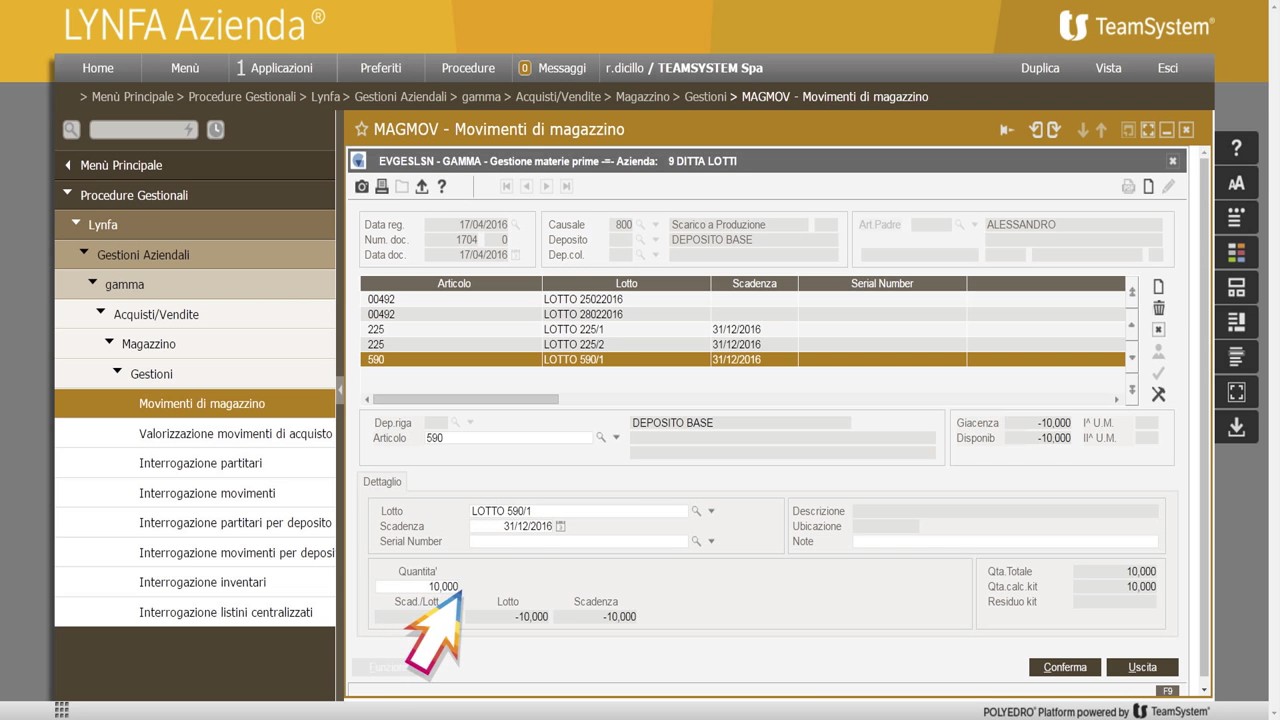LYNFA Azienda Tracciabilità - YouTube