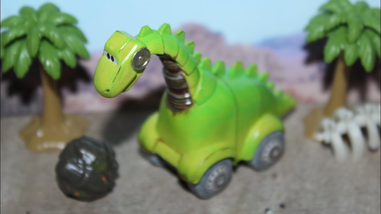 Disney Cars on the Road Brakiosaurus Mini Racer - Custom Dinosaur (Dino ...