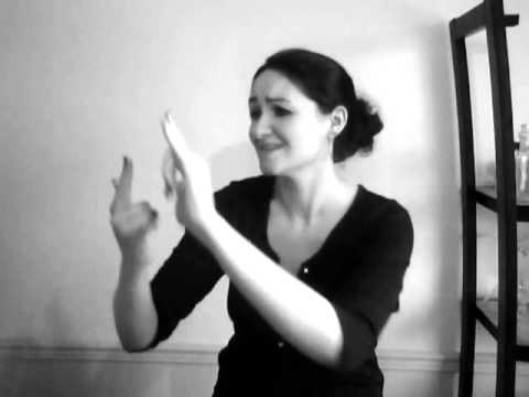 I Dreamed A Dream (ASL) - YouTube