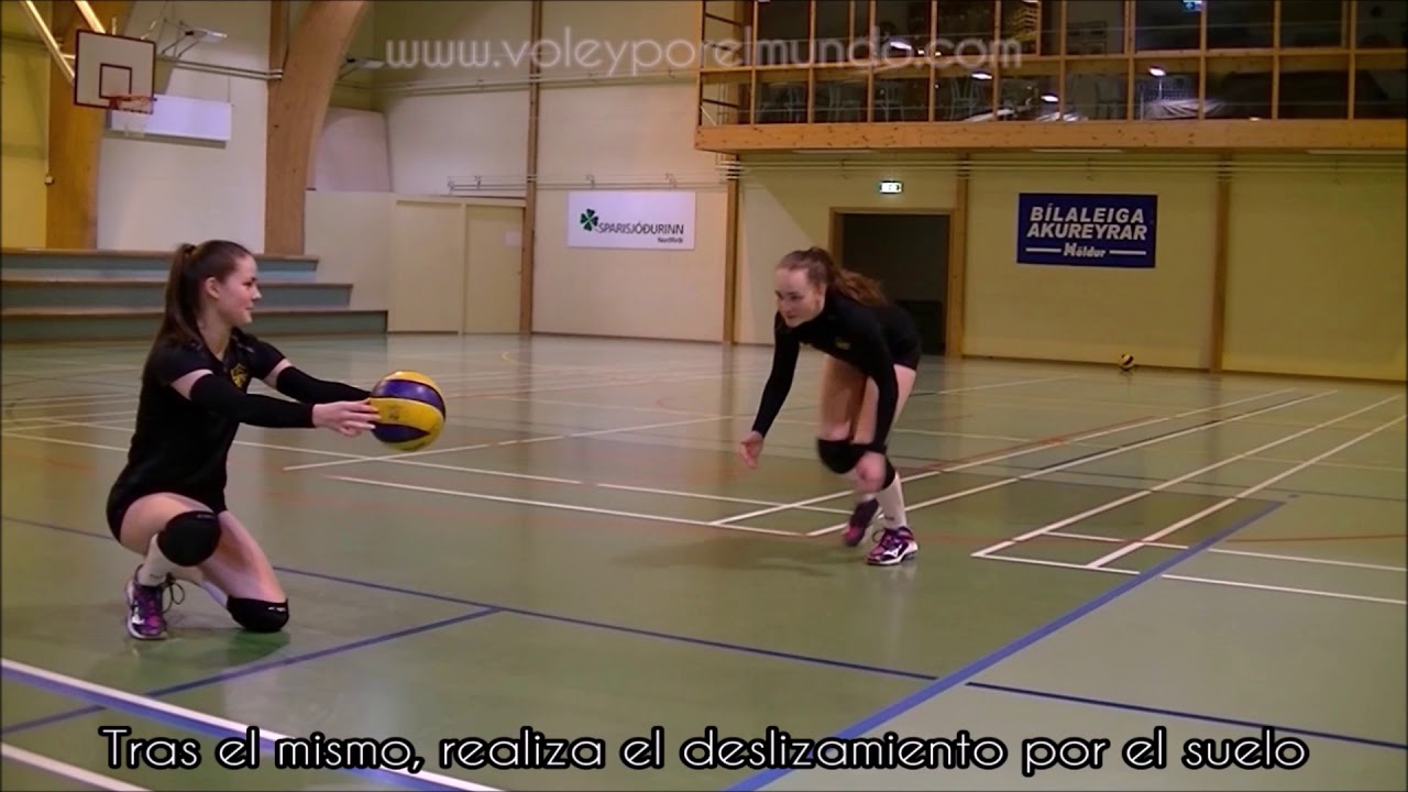 Voleibol en casa: trabajar la técnica de defensa con ayuda de un ...
