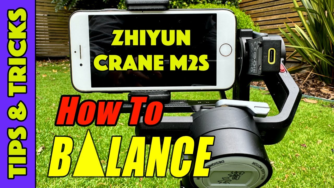 How to Balance Mobile on Zhiyun Crane M2S - YouTube