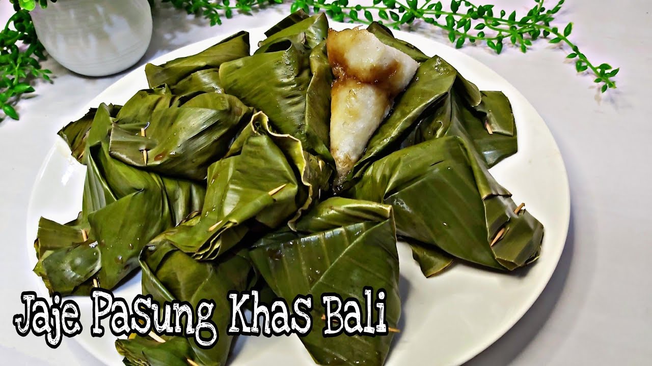 JAJE PASUNG KHAS BALI ‼️CUMA 3 BAHAN AJA || CUMA DIADUK ADUK AJA ...