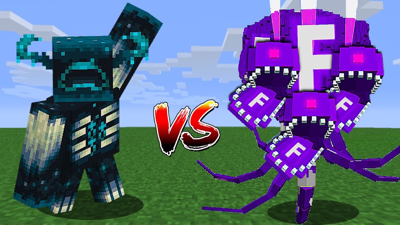 F Bomb Wither Storm VS Warden in Minecraft #minecraft # ...