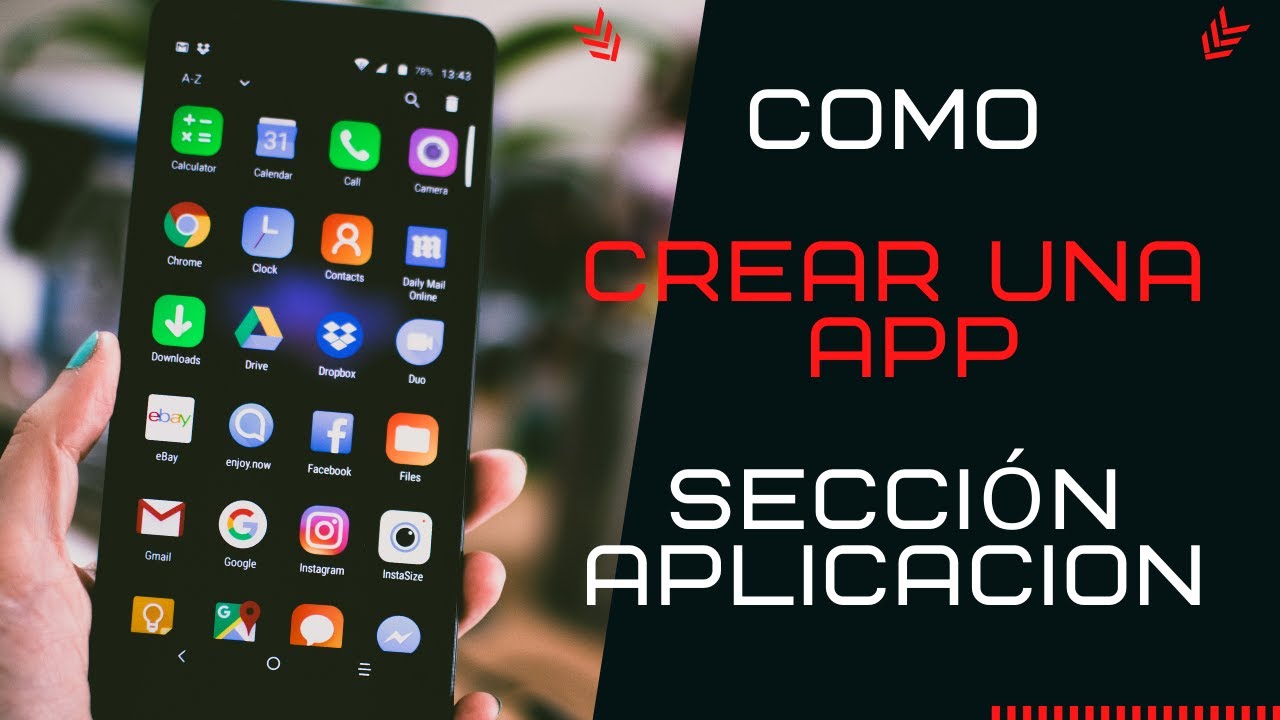 Como crear una app, Creador de apps Android y iPhone. Sección ...