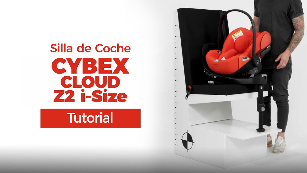 CYBEX Cloud Z2 i Size | Tutorial Silla de coche ¿Cómo se monta? - YouTube